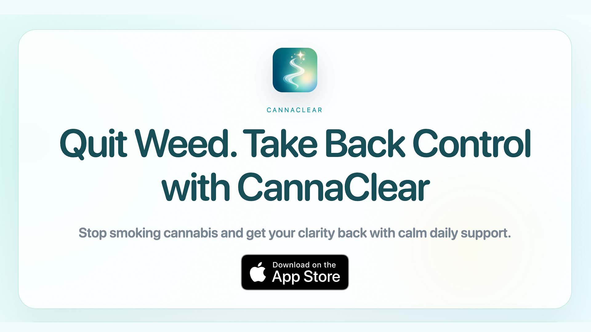 Stop Smoking Weed and Build Better Habits | CannaClear